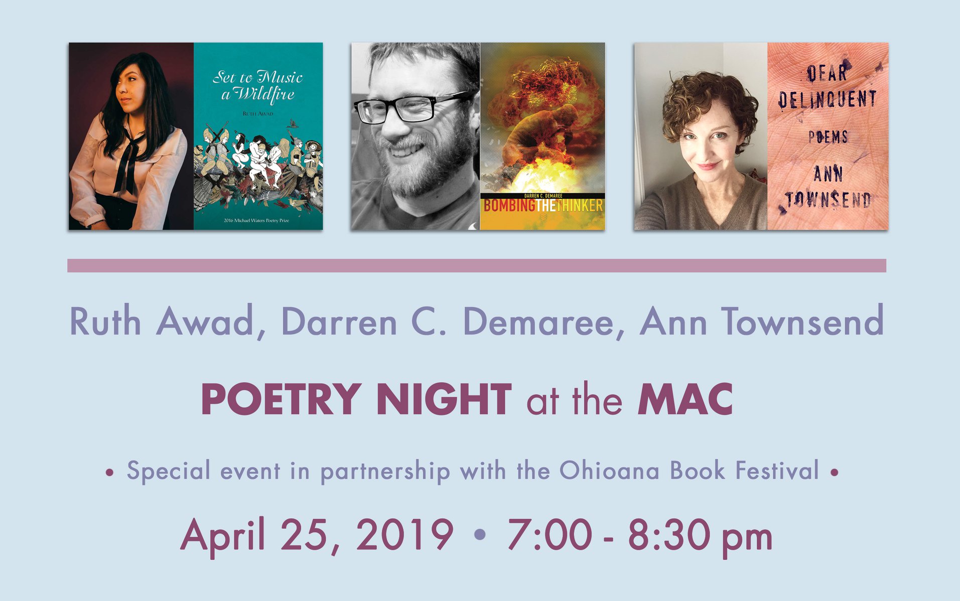 Celebrating Ohio Poets for National Poetry Month - Ohioana Library